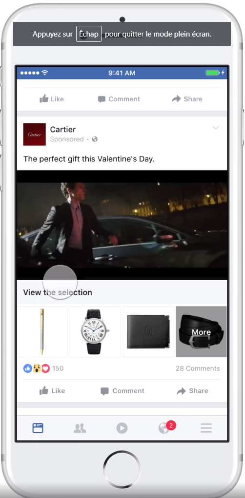 Facebook Collection Ads: A Simple Customer Experience on Mobile
